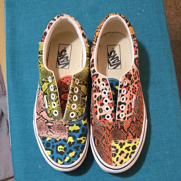 Vans | Shoes | Vans Unisex Colorful Animal Print Sneakers | Poshmark